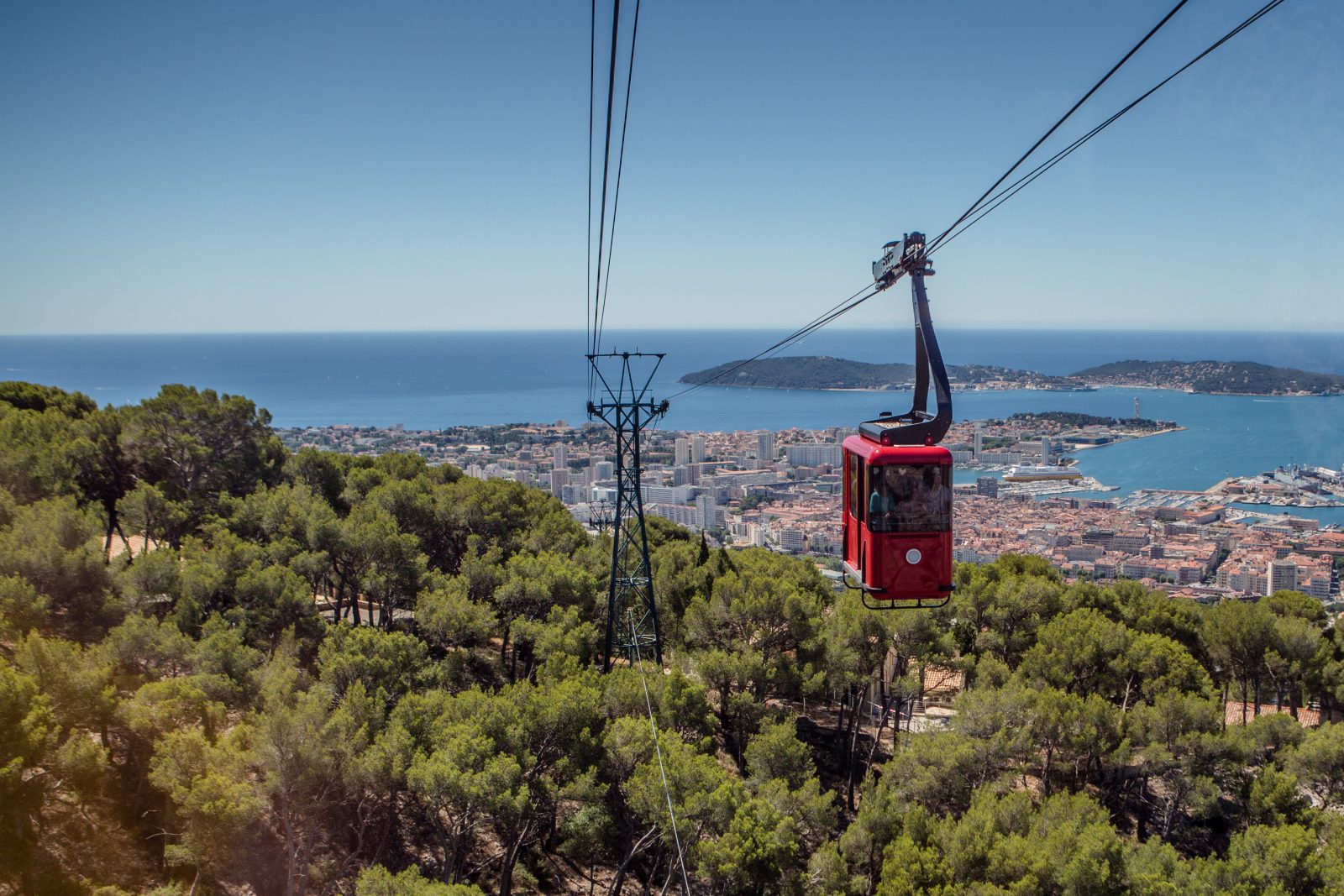 Mont Faron cable car round trip with entry to the zoo - Le Lavandou ...
